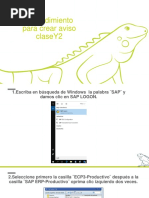 Creación de Aviso en SAP PM - IH01 | PDF | Informática