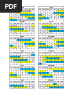 Calendario Michel Zbinden 2025 | PDF