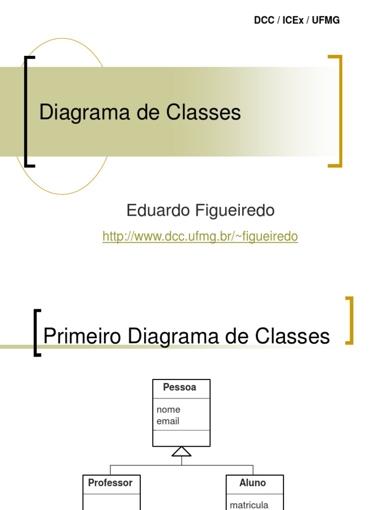Diagrama de Classes UML | PDF | Classe (programação de computadores ...
