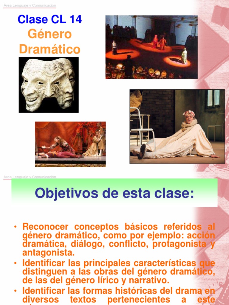 El Género Dramático | PDF | Comedia | Teatro