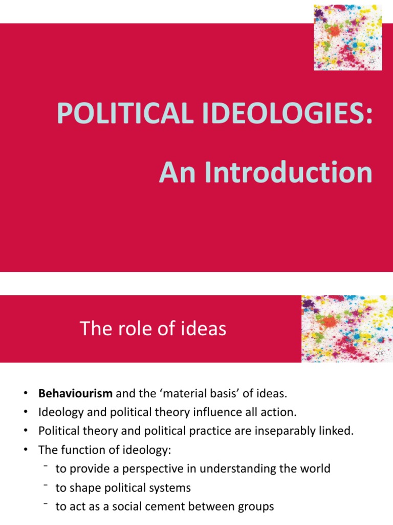 Understanding Political Ideologies | PDF | Politics