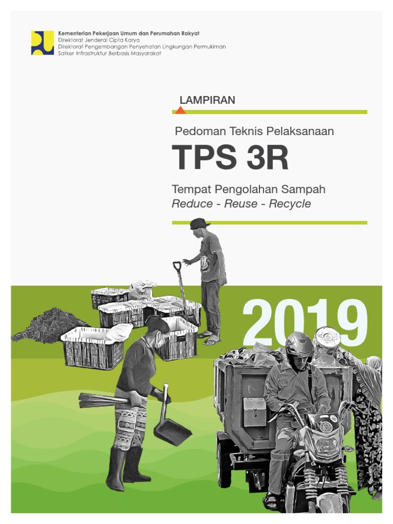 Panduan Teknis TPS 3R: Format & Perhitungan | PDF