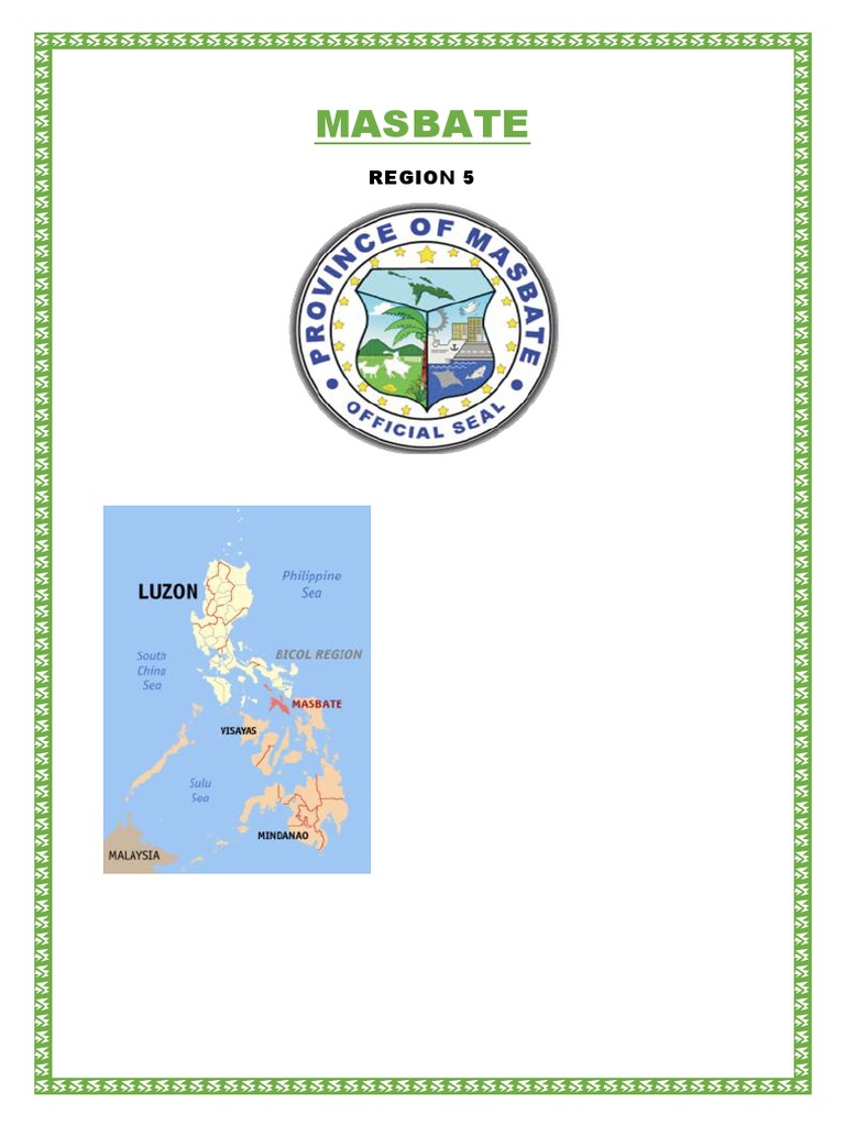 Masbate | PDF | Cowboys | Nature