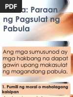 PABULA PPT Demo | PDF