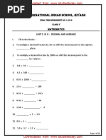 Grade6 LCM and HCF PDF | PDF | Mathematical Objects | Mathematical Concepts