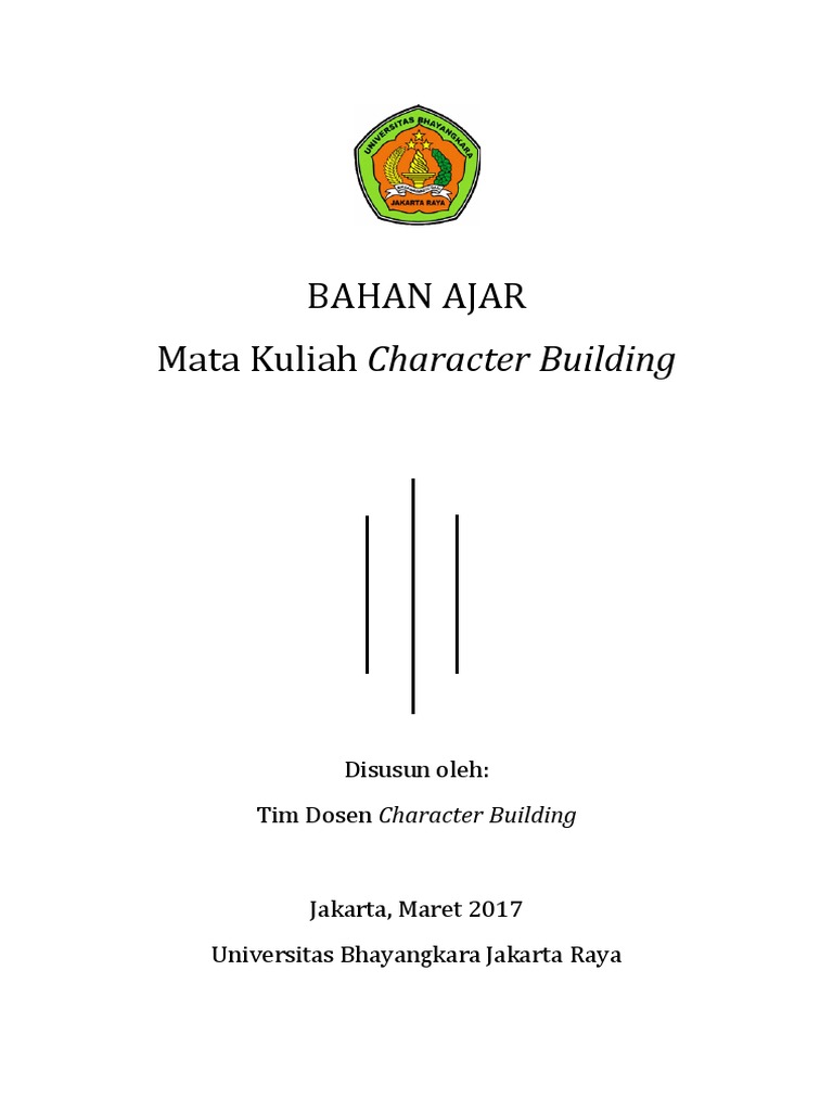 Character Building Modul Tim Dosen | PDF | Karier & Perkembangan | Komputer