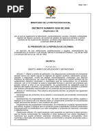 Carta de Codificación Ciclorelax | PDF