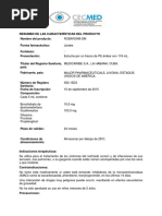 Inserto Levoferin Jarabe | PDF | Medicamentos con receta | El embarazo