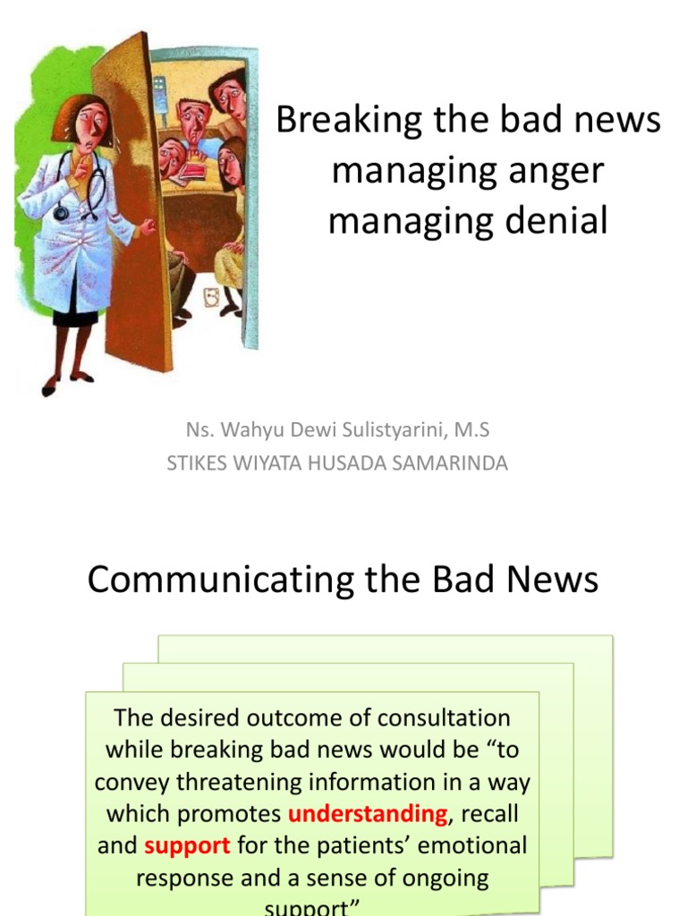 Breaking Bad News: Effective Communication Strategies | PDF | Cognitive ...