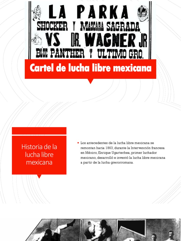 Historia y Evolución de Carteles de Lucha Libre Mexicana | PDF