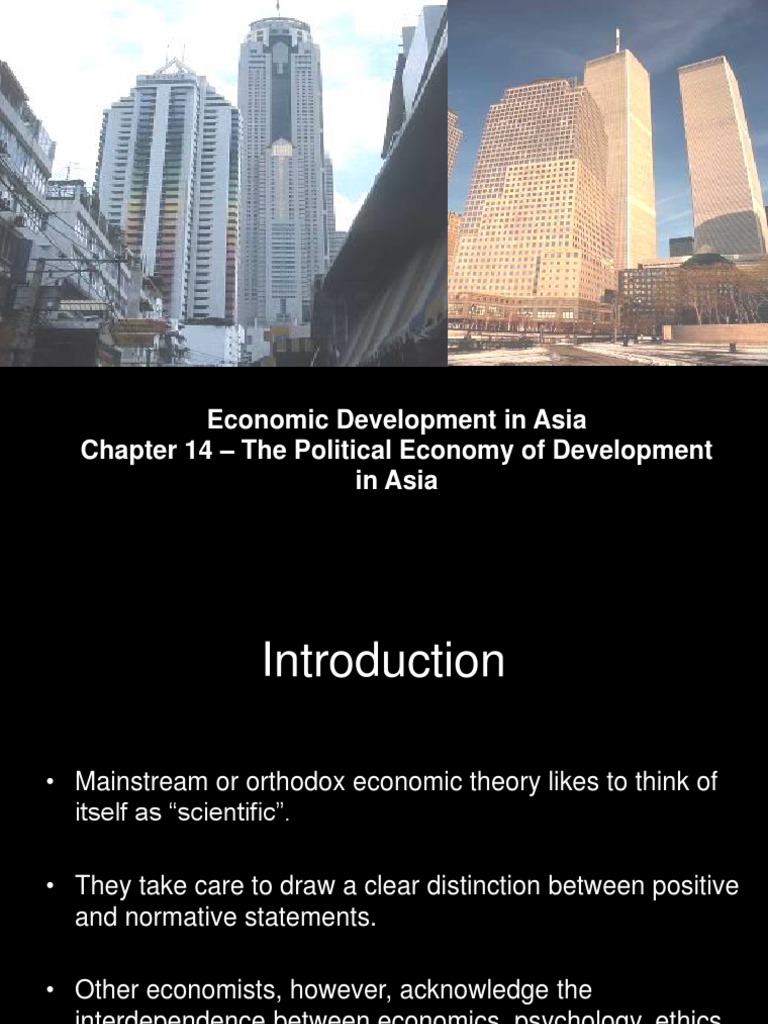 Economic Development in Asia - The Political Economy of Development in ...
