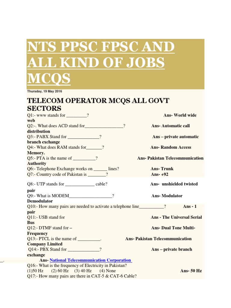Telephone Exchange Operator | PDF | Planets | Surah
