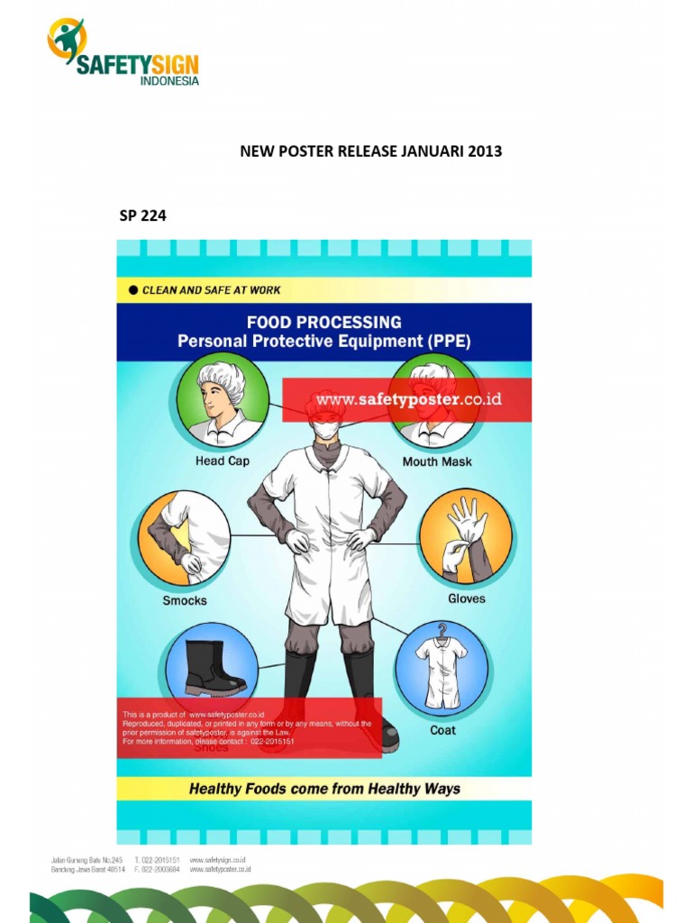 Poster K3 Di Tempat Kerja | PDF