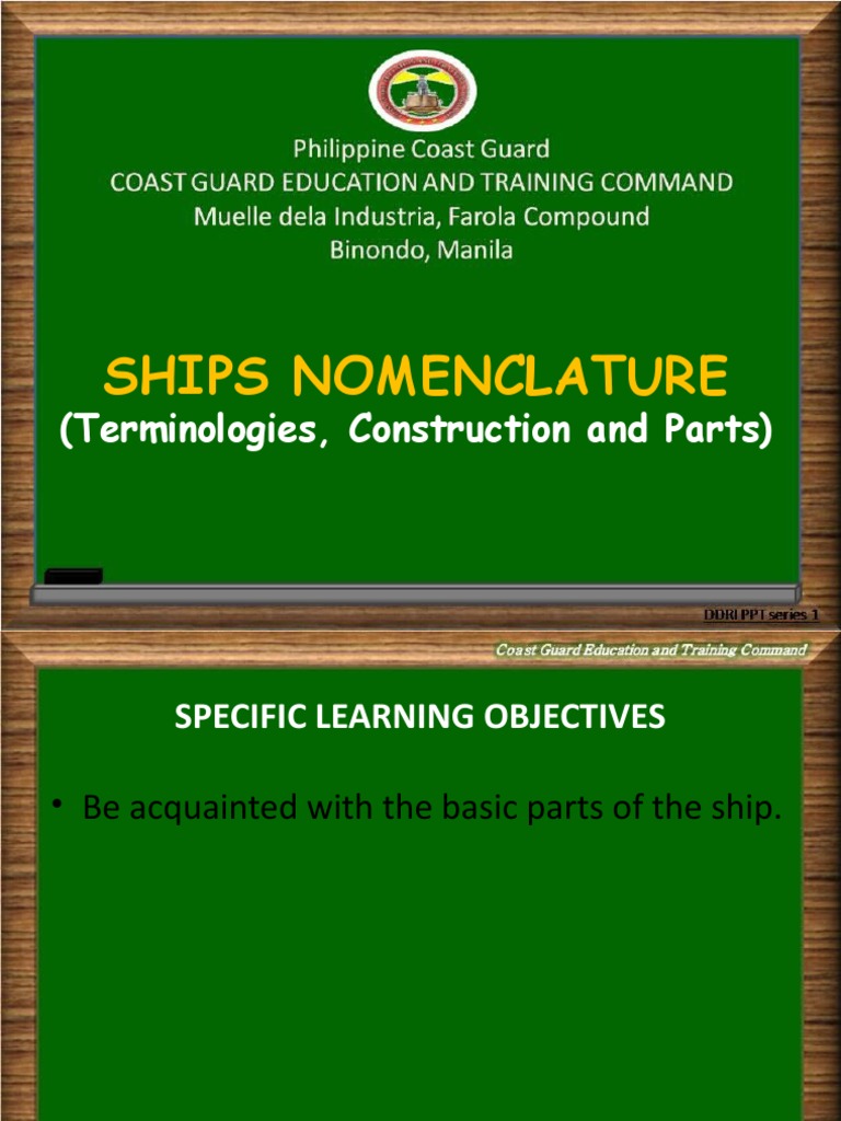 Ships Nomenclature | PDF