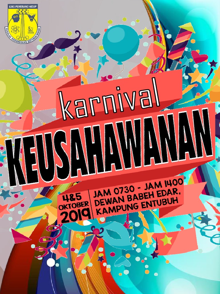 Poster Karnival Keusahawanan 2019 | PDF