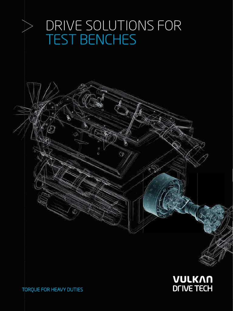 Drive Solution For Test Benches en | PDF | Transmission (Mechanics) | Brake