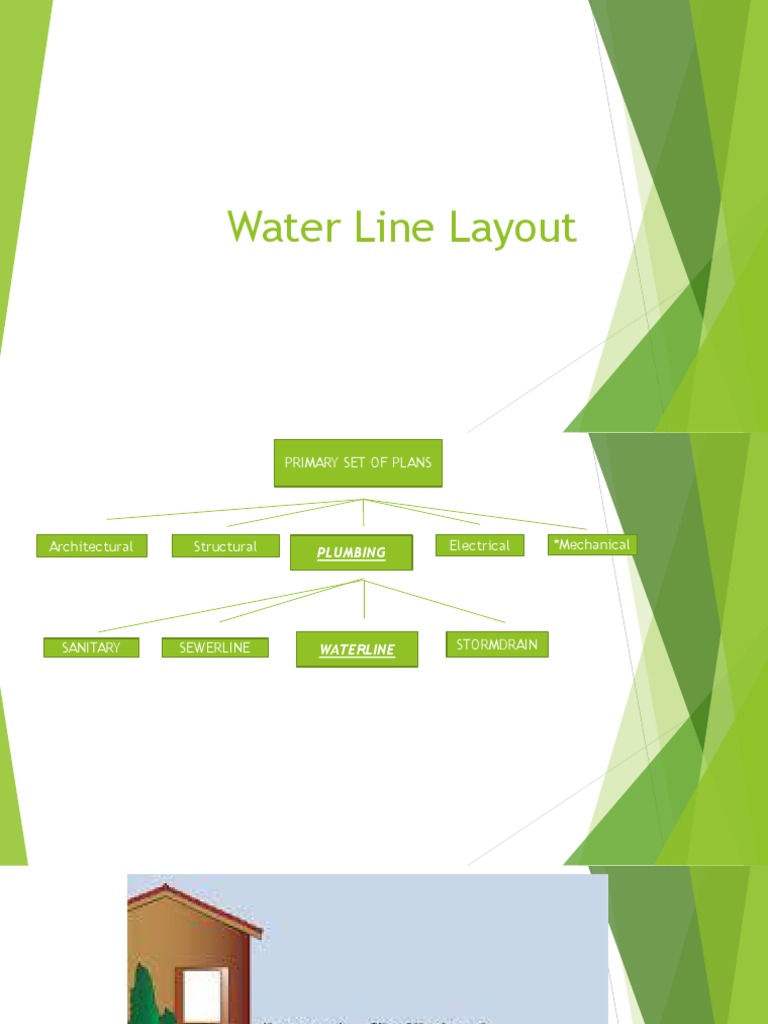 Water Line Layout | PDF