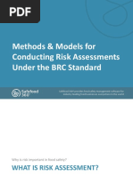 BRC V6 Zoning PDF | PDF | Food Safety | Cooking