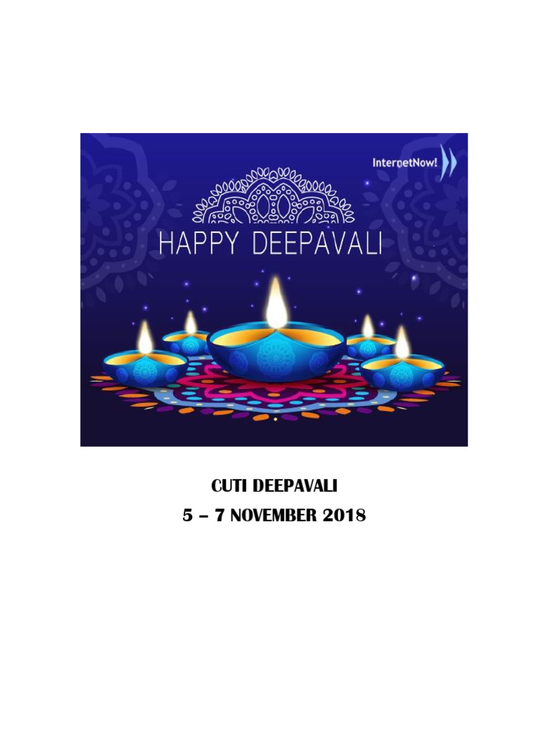 Cuti Deepavali | PDF