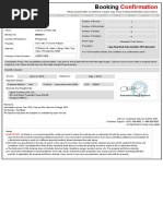 Agoda Hotel Receipt for Grand Bluewave | PDF | Services (Economics ...