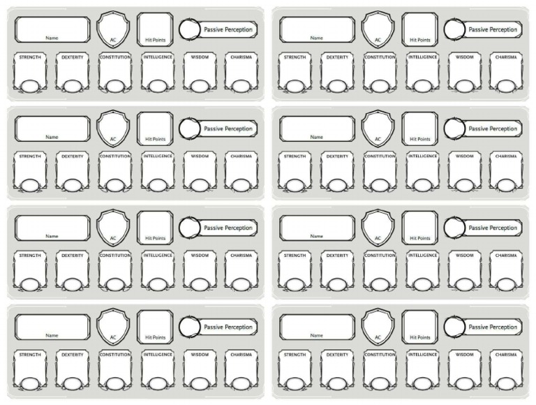 DND 5E Party Tracker | PDF