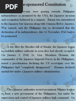 Timeline of Philippine Constitutions | PDF | Public Law | Governance