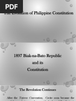1897 Constitution of Biak-na-Bato | PDF
