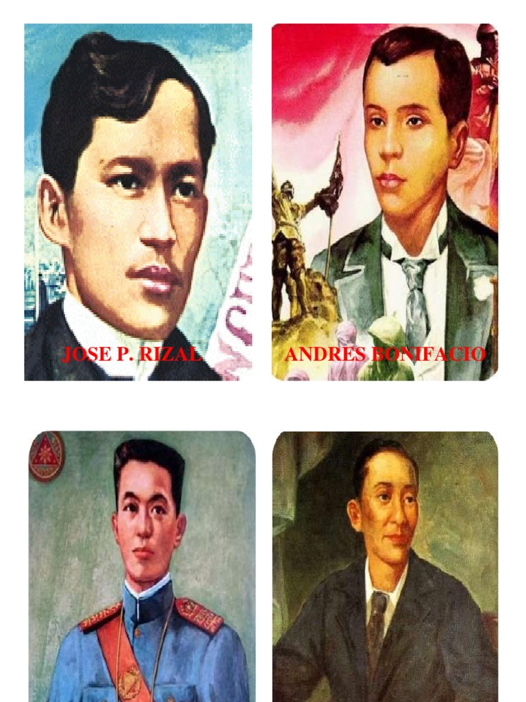 Jose P. Rizal Andres Bonifacio | PDF