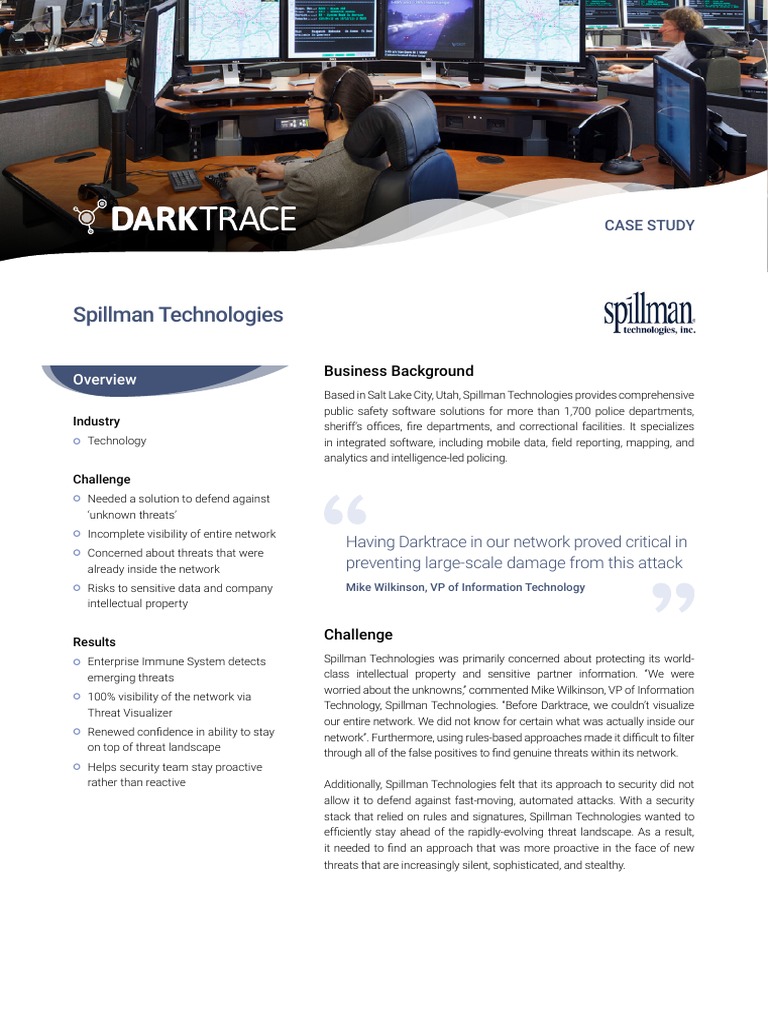 A Case Study on How Darktrace's Enterprise Immune System Helped ...