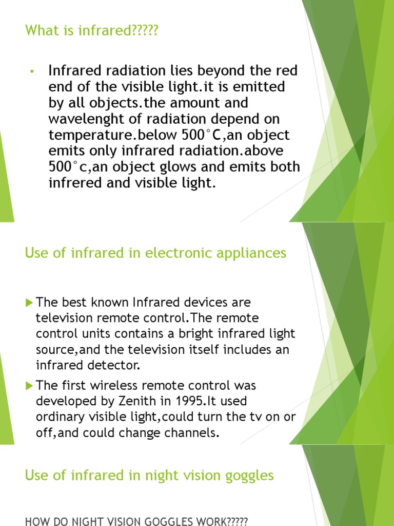 What Is Infrared????? | PDF