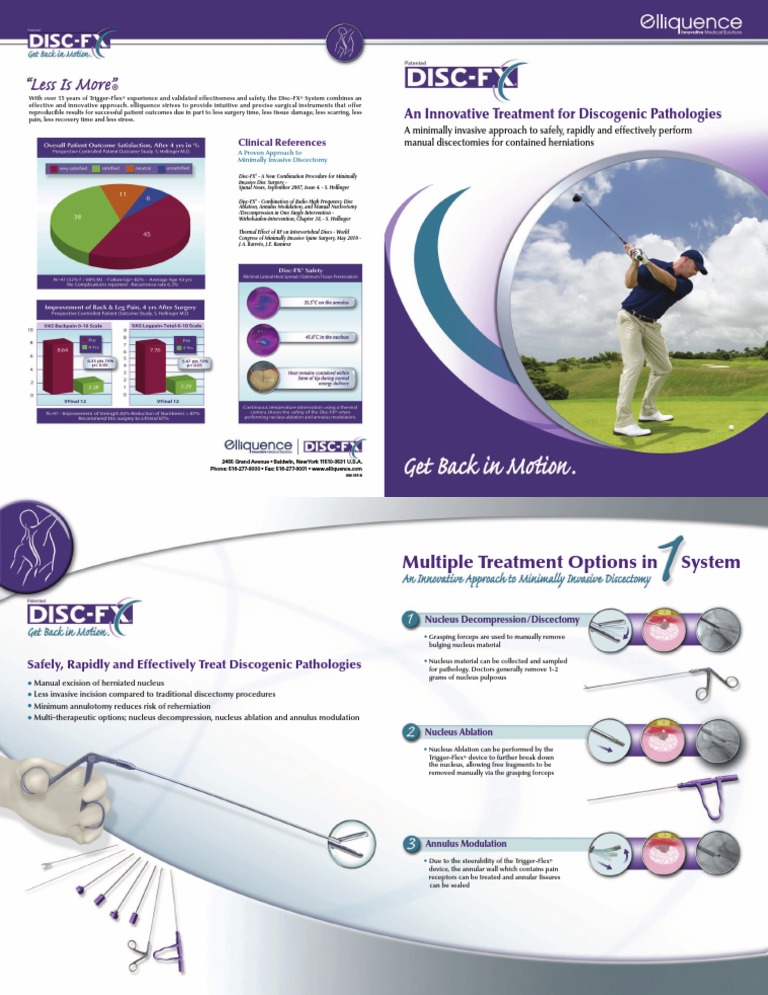 An Innovative Treatment For Discogenic Pathologies: Clinical References ...