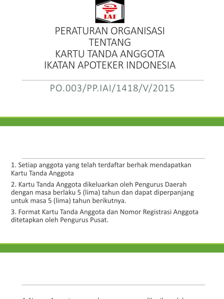 Po Kartu Anggota | PDF