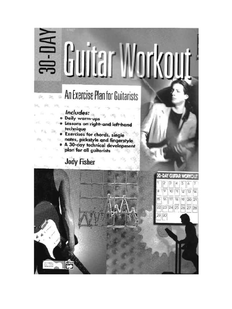 30-Days Guitar Workout - An Exercise Plan For Guitarists | PDF