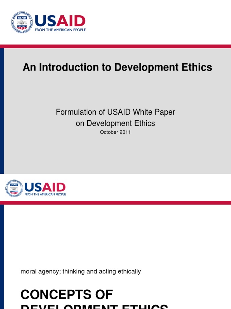 Introduction To Development Ethics 1 | PDF | Quality Of Life | Governance