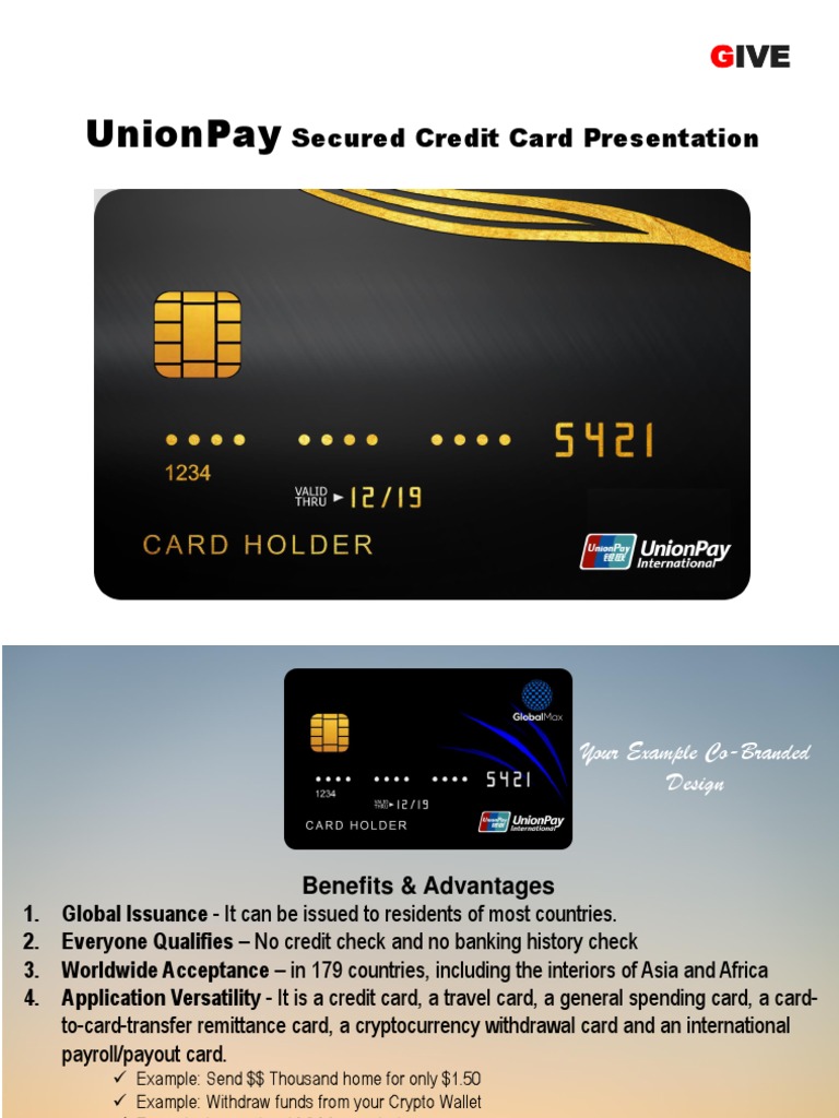 Credit Card UPI Presentation | PDF | Credit Card | Payments