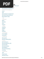 Microsoft Services Agreement Overview | PDF | Payments | Credit Card