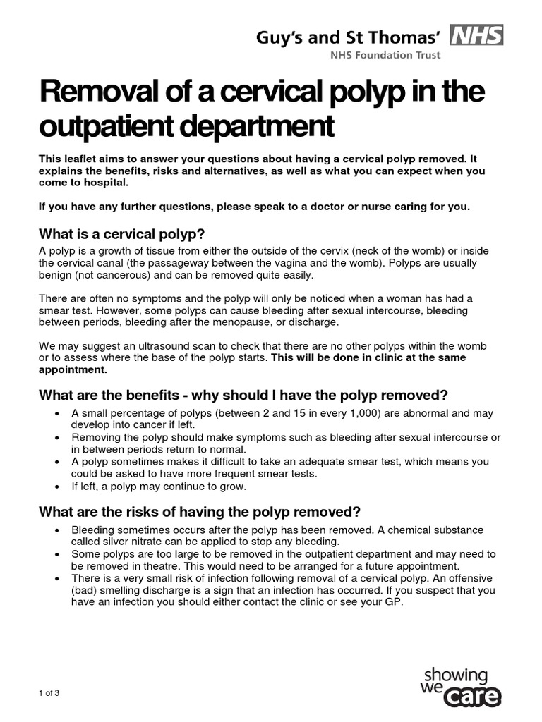 Cervical Polyps Guide: Causes, Symptoms And Treatment Options – NAPJLY
