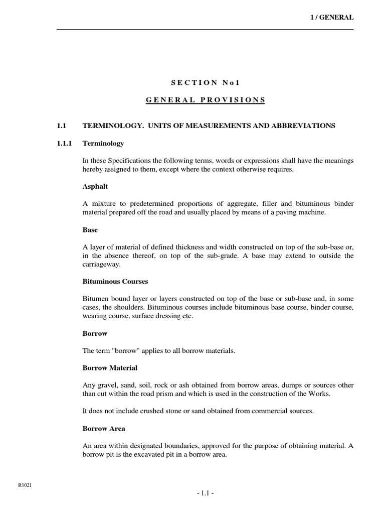 Zambia Road Specifications | PDF | Road | Specification (Technical ...