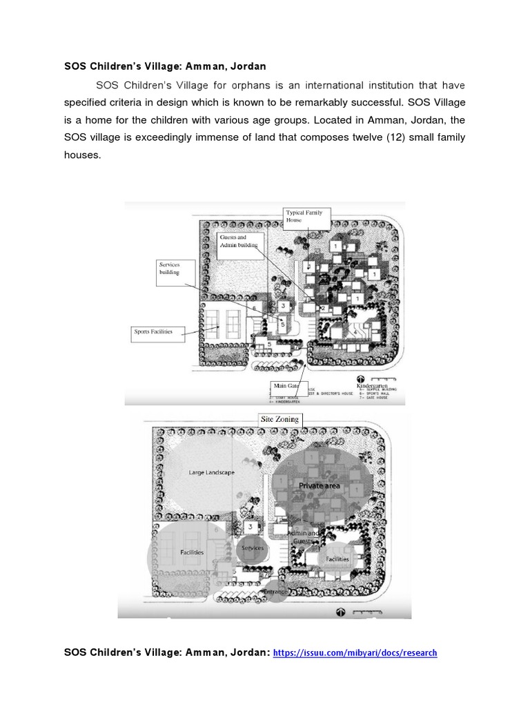 SOS Children's Village - Jordan | PDF