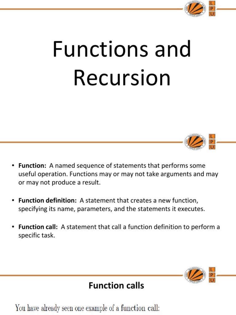 Python Funtions Pdf Parameter Computer Programming Function Mathematics 