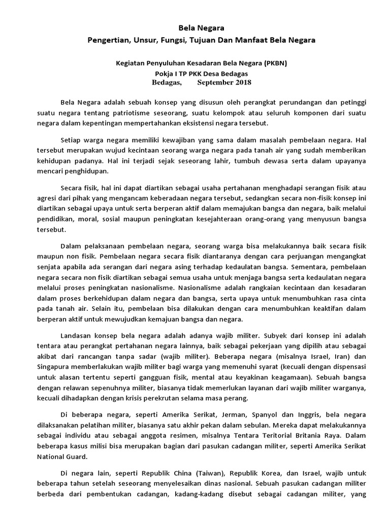 Penyuluhan PKBN POKJA I | PDF