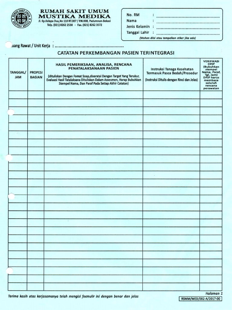 CPPT Kosong PDF | PDF