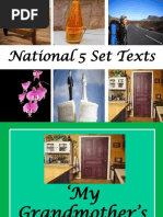 Poetry Analysis - Translating Grandfather's House | PDF | Poetry