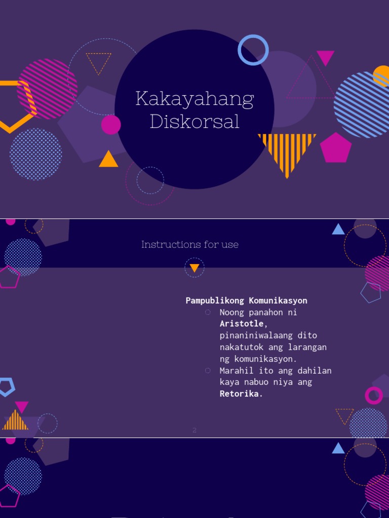 Kakayahang Diskorsal | PDF