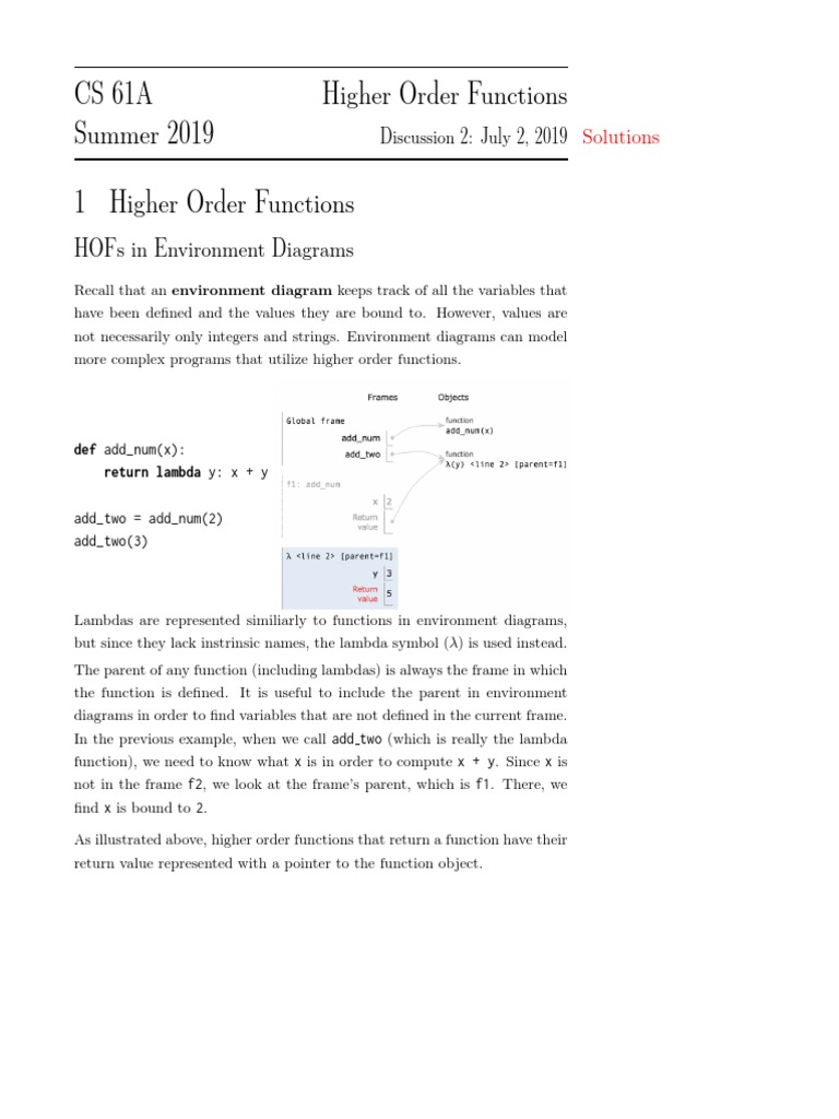 Disc02 Sol | PDF | Function (Mathematics) | Parameter (Computer ...