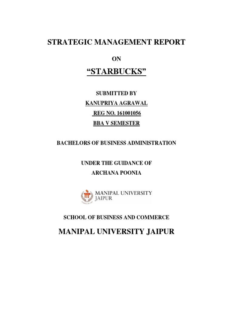 Strategic Management Report | PDF | Strategic Management | Competition
