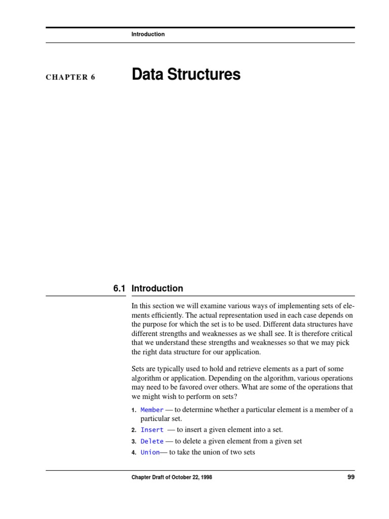Introduction to Data Structures and Hashing | PDF | Array Data Structure | Theoretical Computer ...