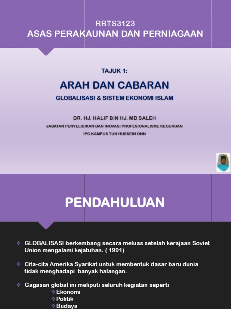 Bab 1 - Arah Dan Cabaran | PDF