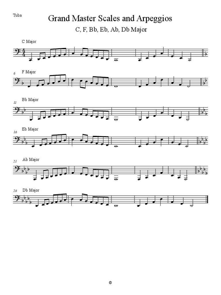 Grand Master Scales Tuba (1)