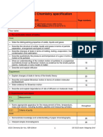 IGCSE Combined Science (0654) - Chemistry Checklist | PDF | Chemical ...